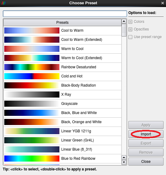 Colormap presets — DKRZ