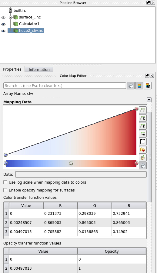Color Map Editor
