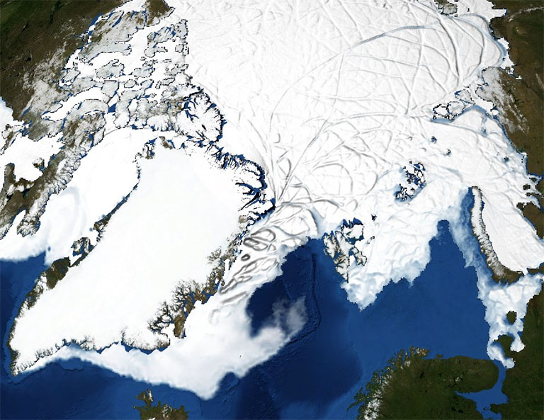 Sea Ice Leads — English